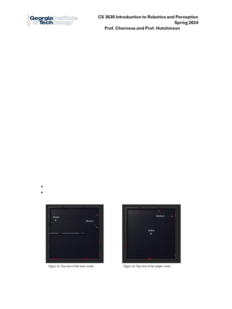 Lab 4 Particle Filter Pdf Robotics Simulation