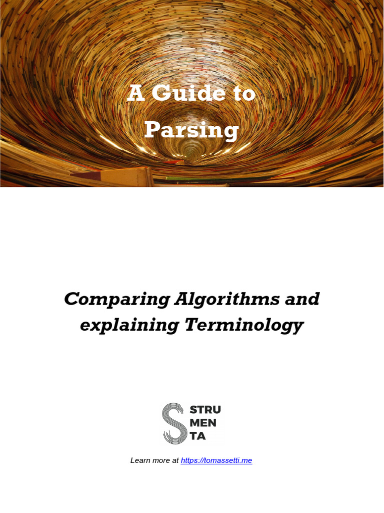 Advanced Parsing Algorithms Explained | PDF | Parsing | Regular Expression