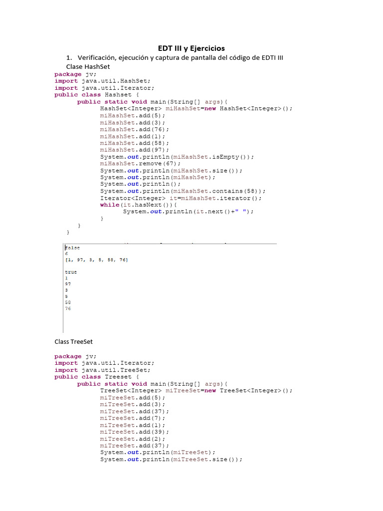 EDT III y Ejercicios | PDF | Computer Programming | Software Engineering