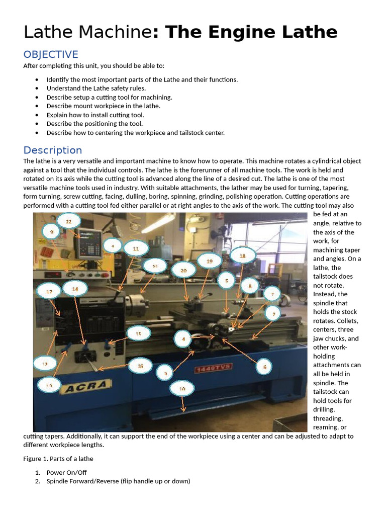Lathe Machine | PDF | Grinding (Abrasive Cutting) | Machining