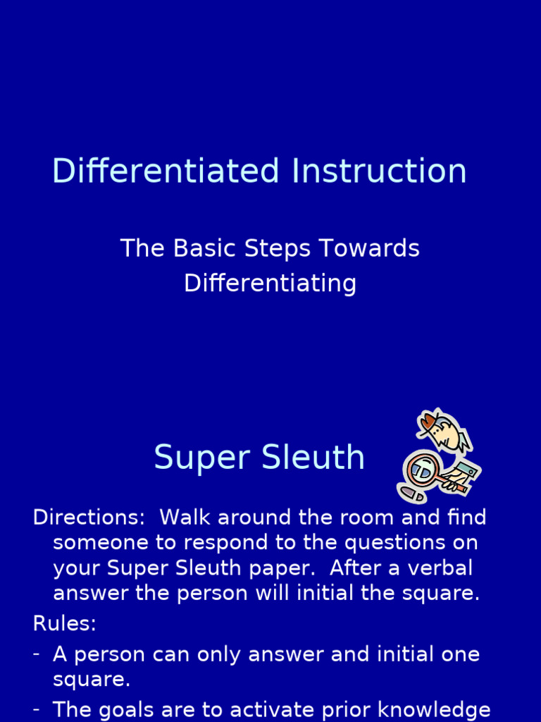 Differentiated Instruction | PDF | Differentiated Instruction | Learning