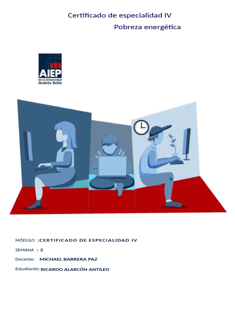 Cert. Esp. IV Semana 2 | PDF | Uso eficiente de energía | Energía renovable