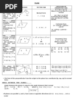 Class 12 3d Geometry Formulas Guide Pdf Plane Geometry