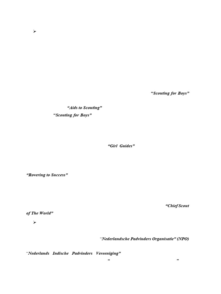 Sejarah Kepramukaan (Pipiet Priyambodo) | PDF