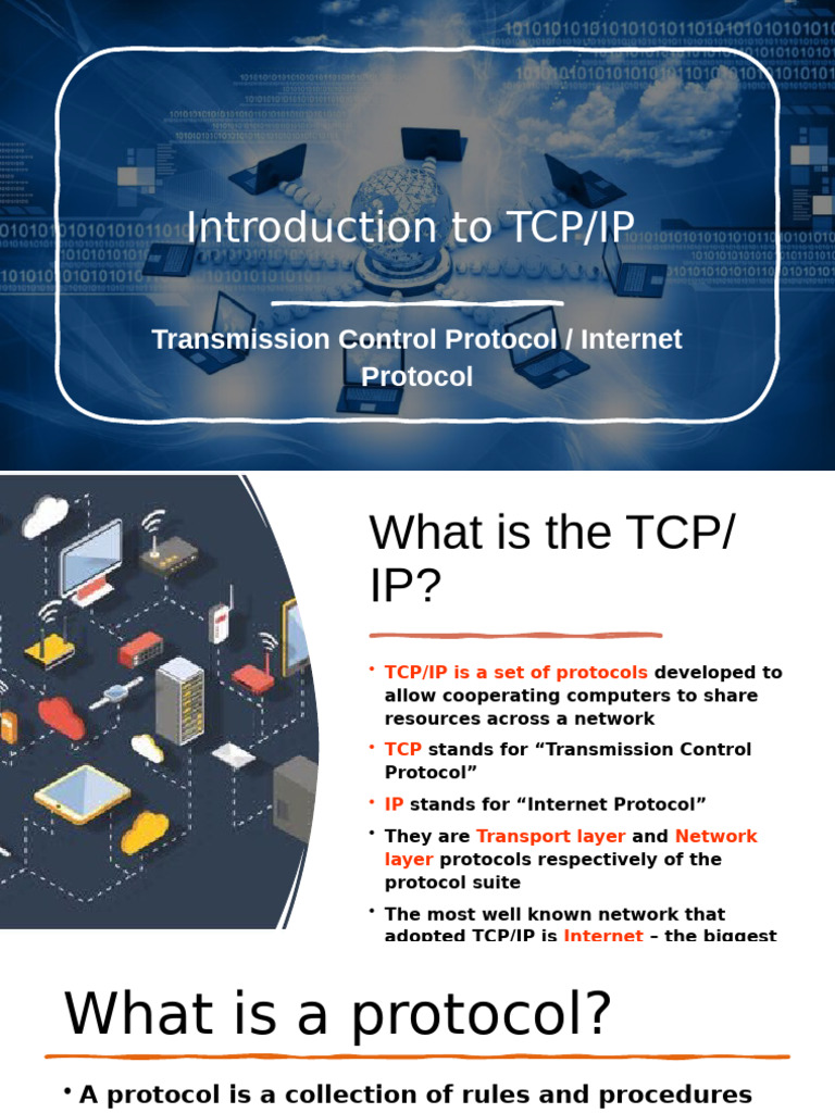 TCPIP | PDF | Internet Protocol Suite | Transmission Control Protocol