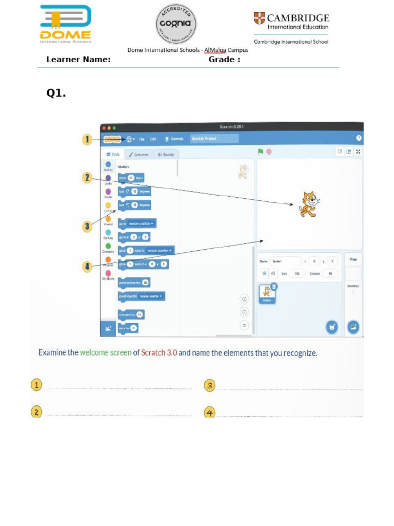 Chapter 1 Coding With Scratch | PDF