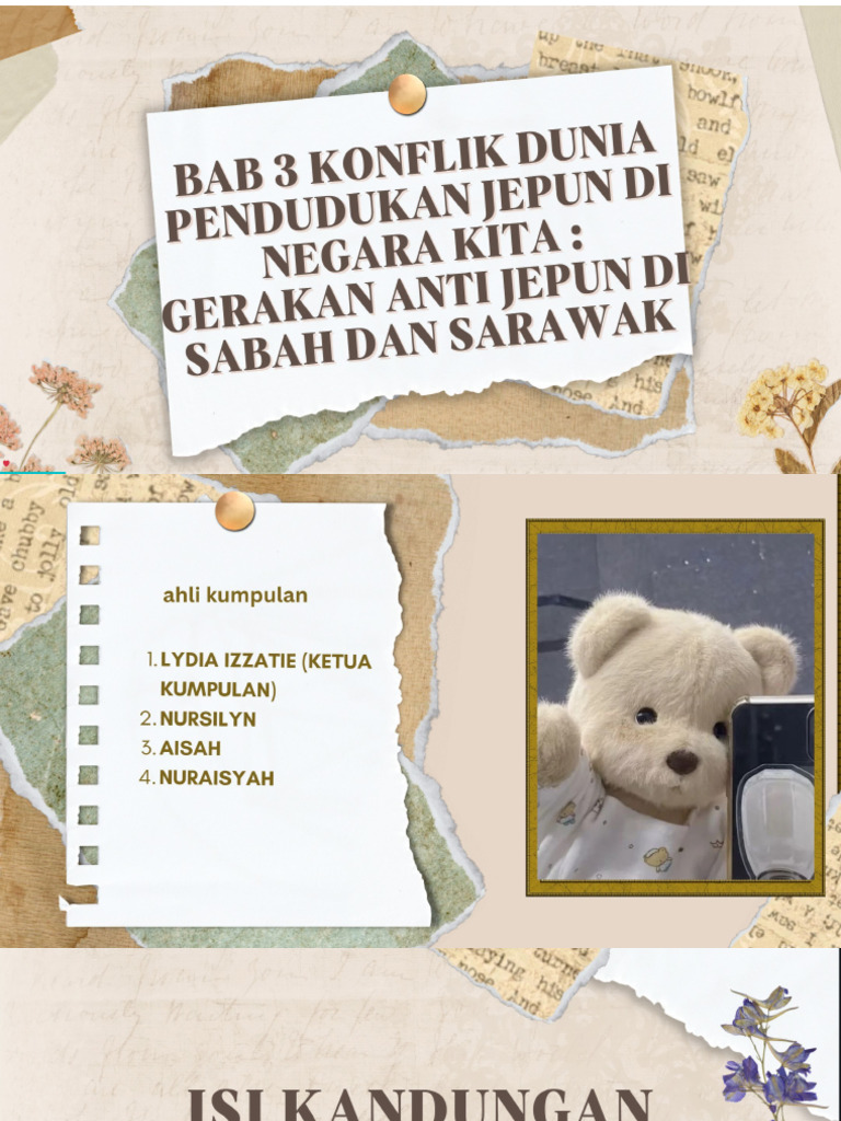 Gerakan Anti Jepun | PDF