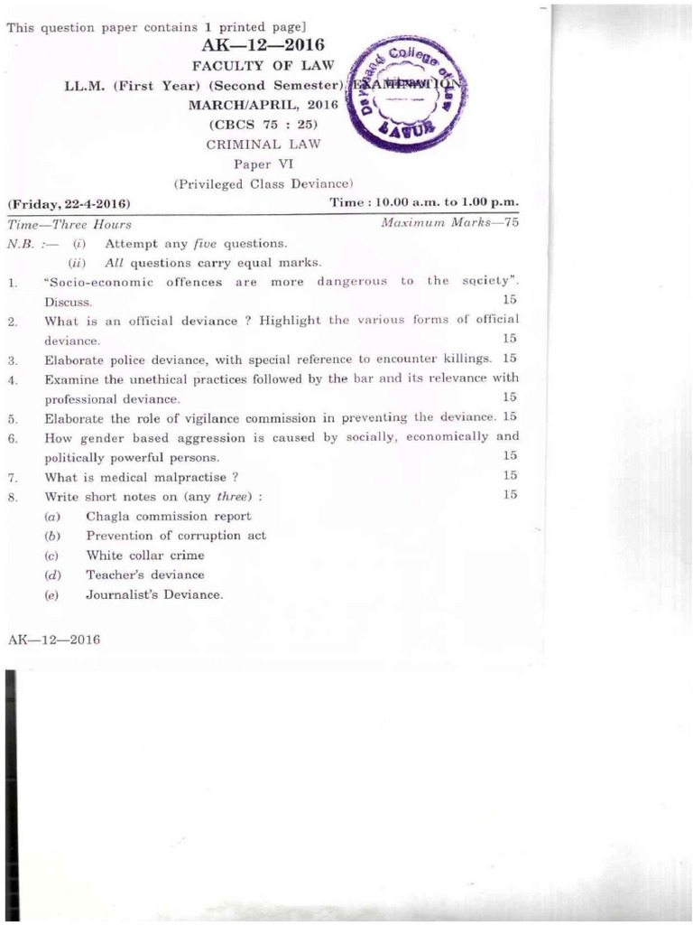 Privileged Class | PDF