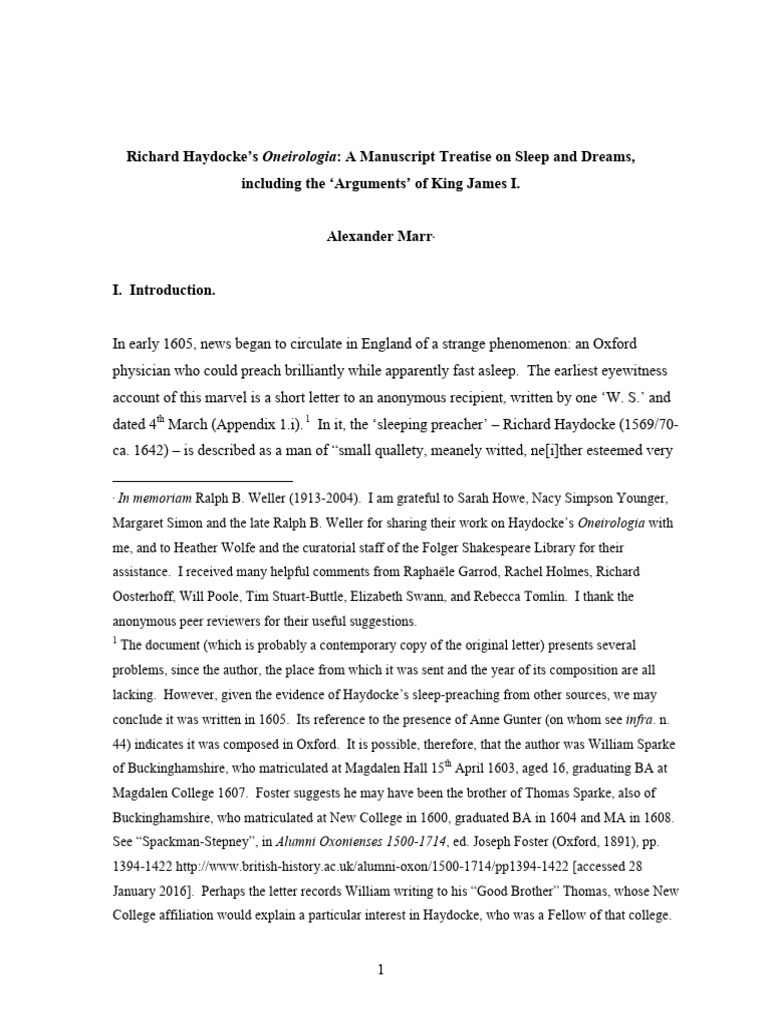 Marr-2016-Erudition_and_the_Republic_of_Letters-AM | PDF | Aristotle ...