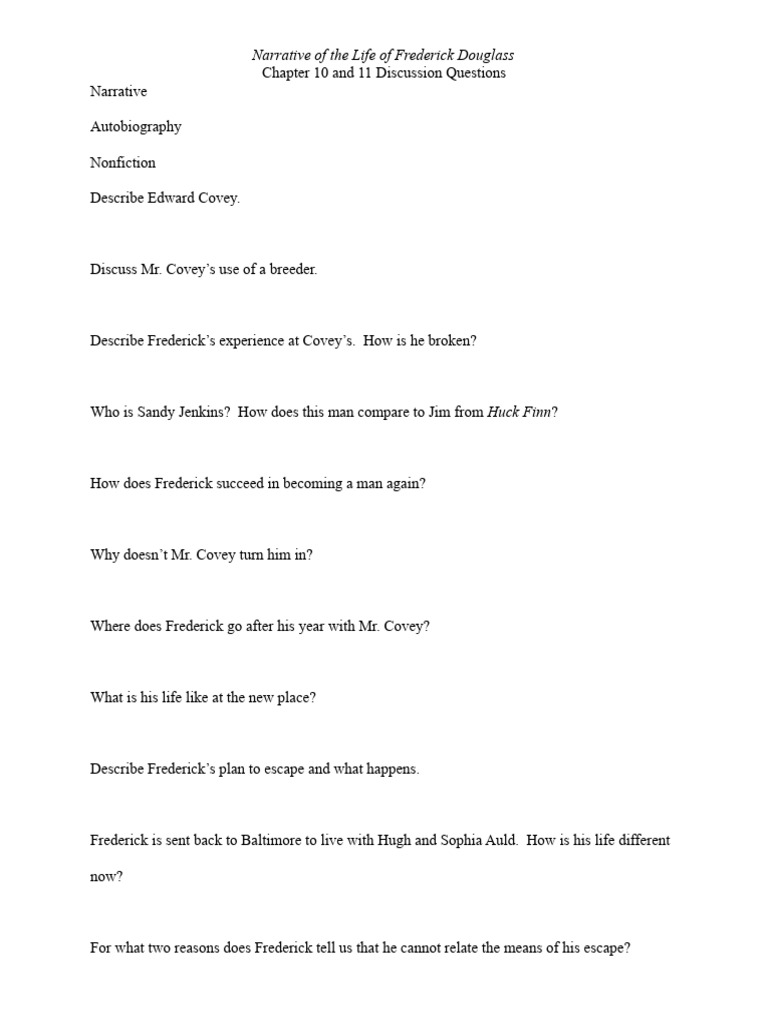 Ch. 10-11 Questions | PDF