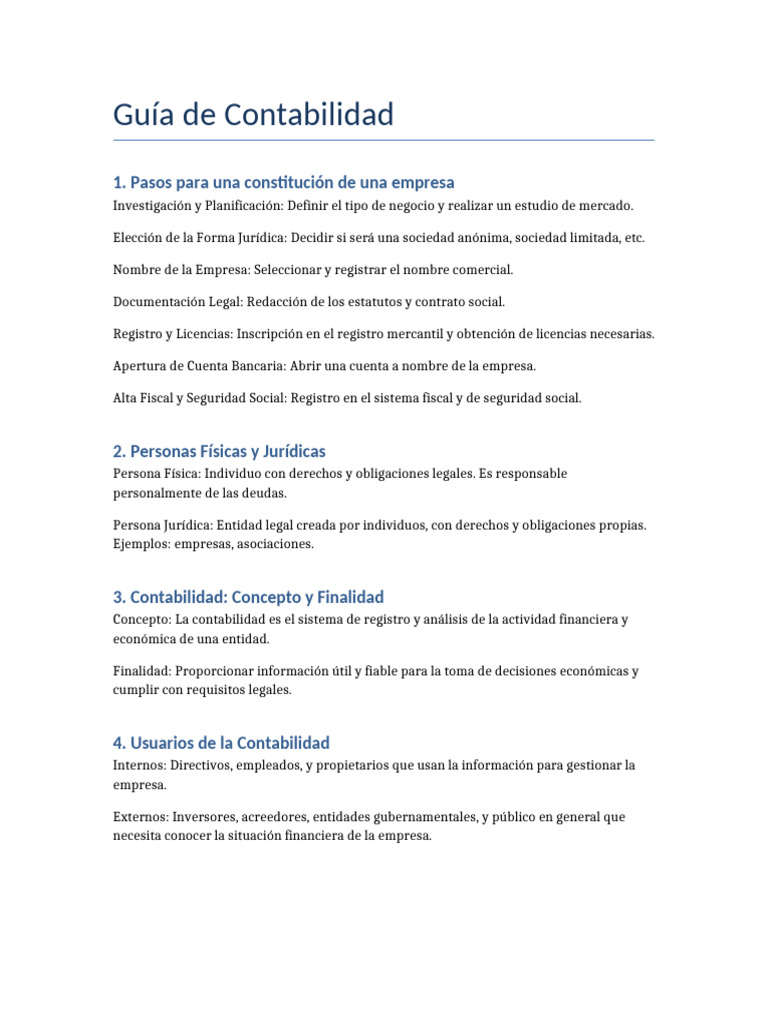 Guia Contabilidad | PDF | Contabilidad | Bancos