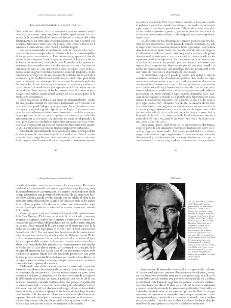 24u4nichols Bill Introduccion Al documentalCORREGIDO | PDF | Documental ...