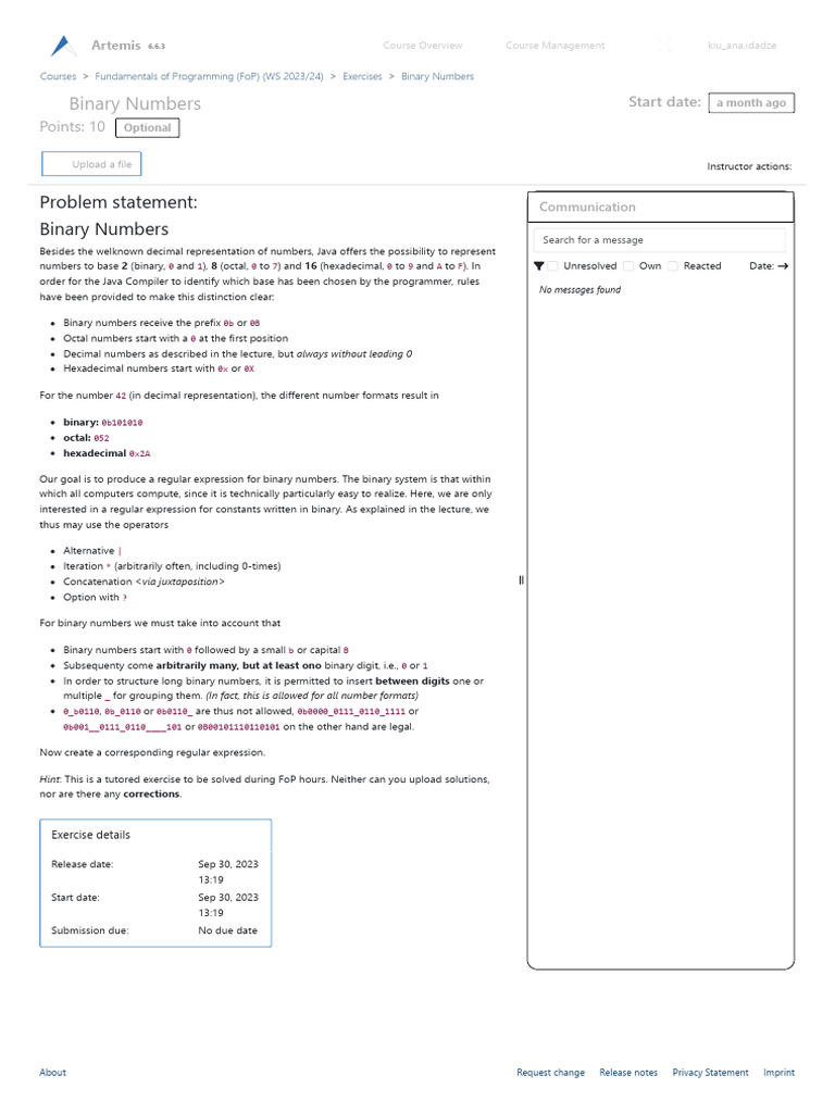 Binary Numbers | PDF | Mathematical Notation | Computing