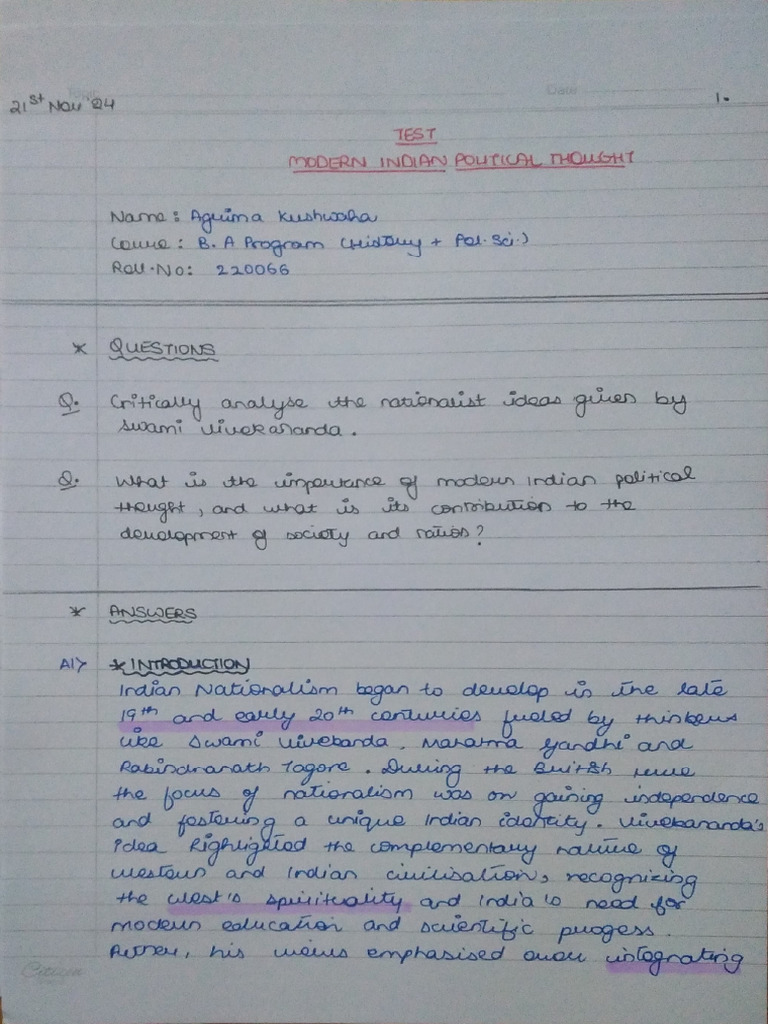 Agrima MIPT Test | PDF