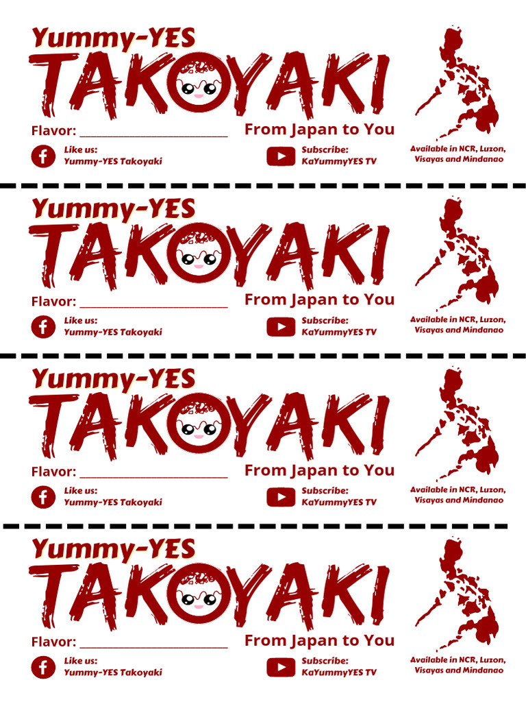 Yummy-YES Takoyaki in Philippines | PDF