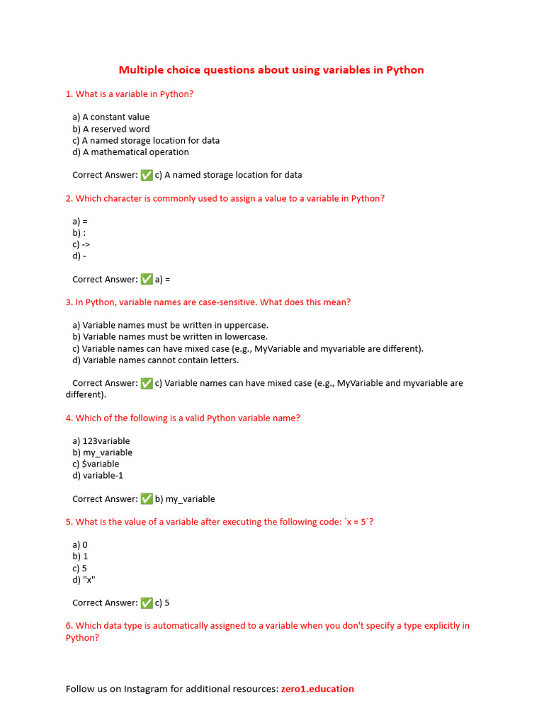 All Grades Pythondocx Pdf Control Flow Variable Computer Science 8230