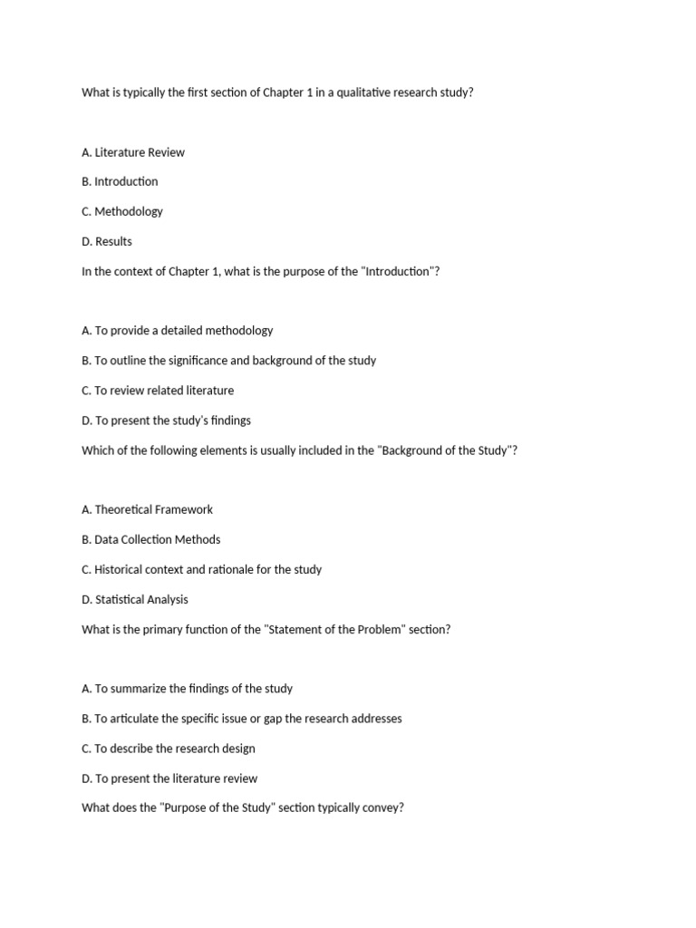 test for pr1 | PDF | Survey Methodology | Methodology