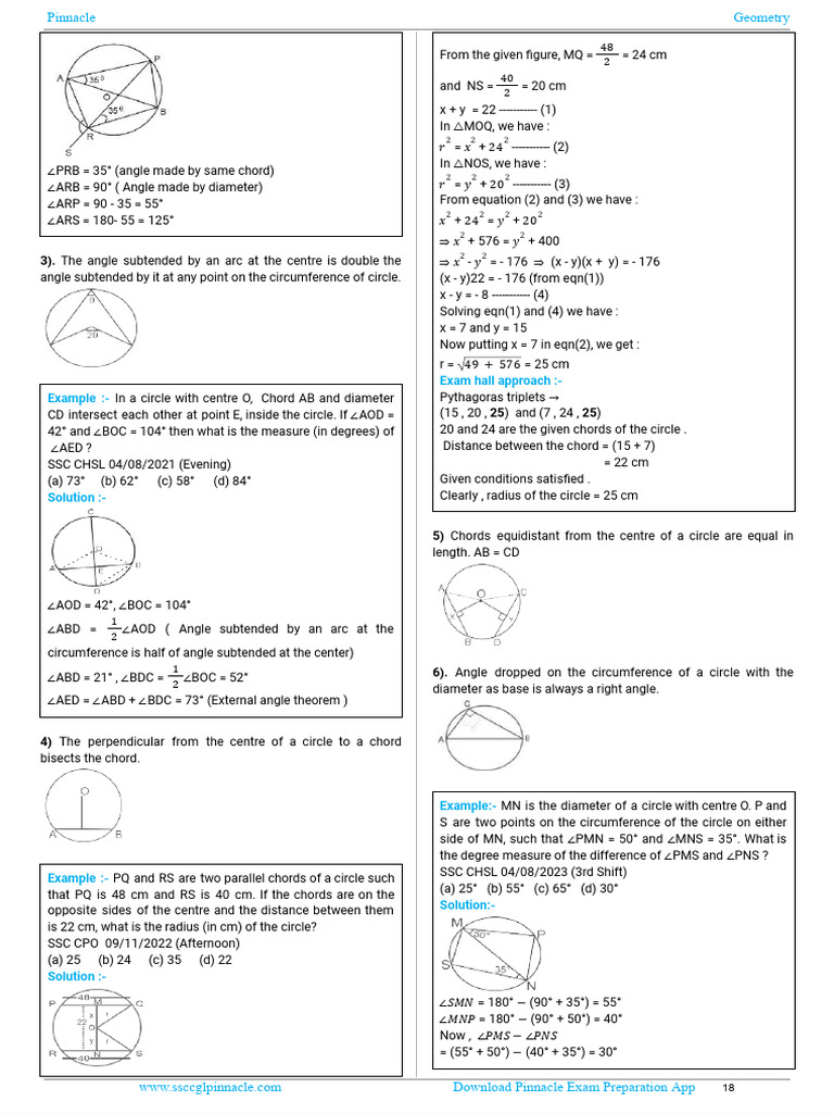 Maths Formula Book 1st Edition 2024 Pinnacle English Medium - Cutter ...