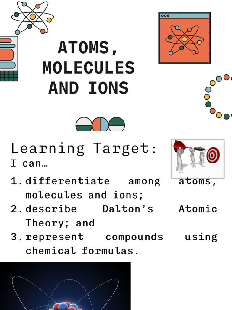 Atoms Molecules and Ions | PDF
