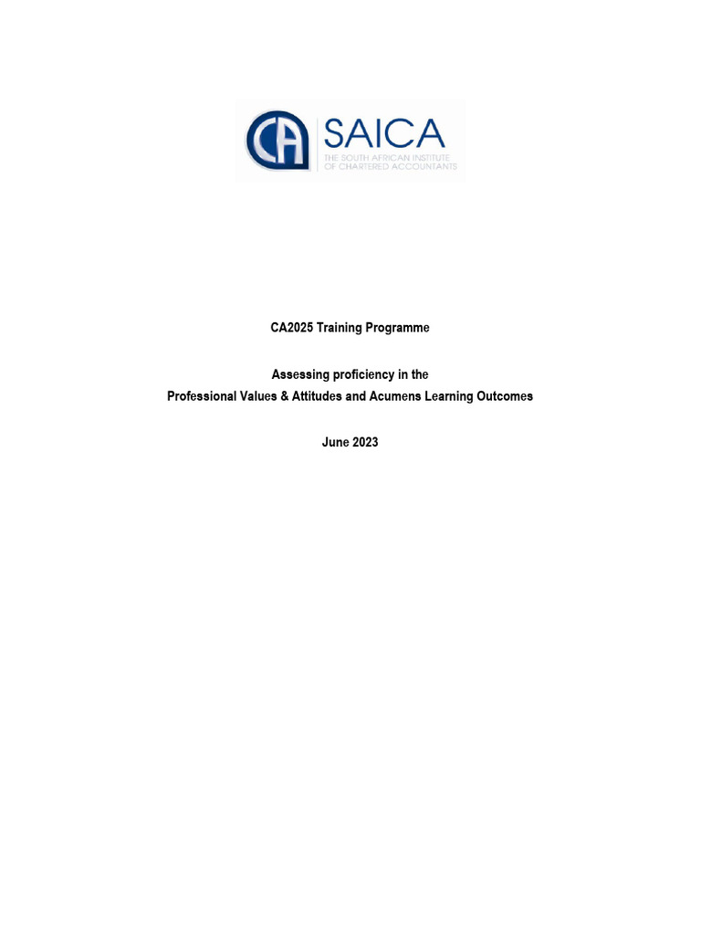 Assessing PVAA Proficiency Guide | PDF | Learning | Behavior