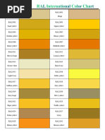 Ral Colour Card | PDF