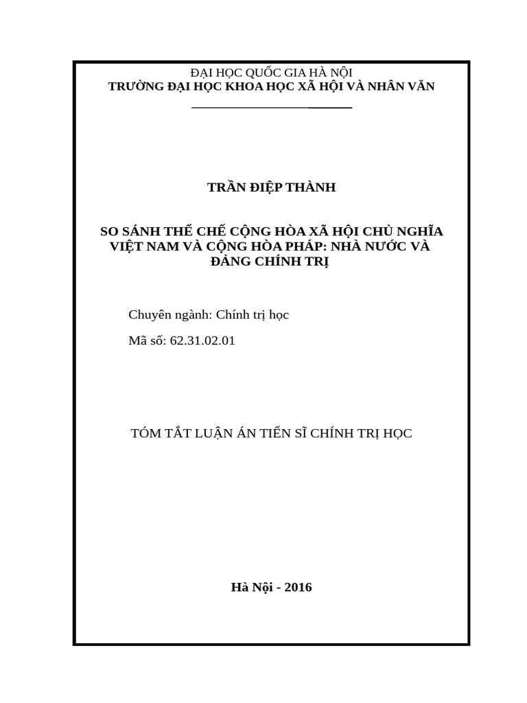 Tran Diep Thanh 2 | PDF