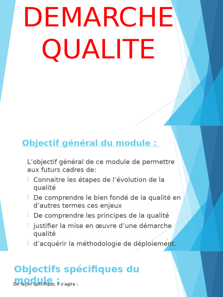 MANAGEMENT QUALITE IDE3 | PDF | Management de la qualité | Système de ...