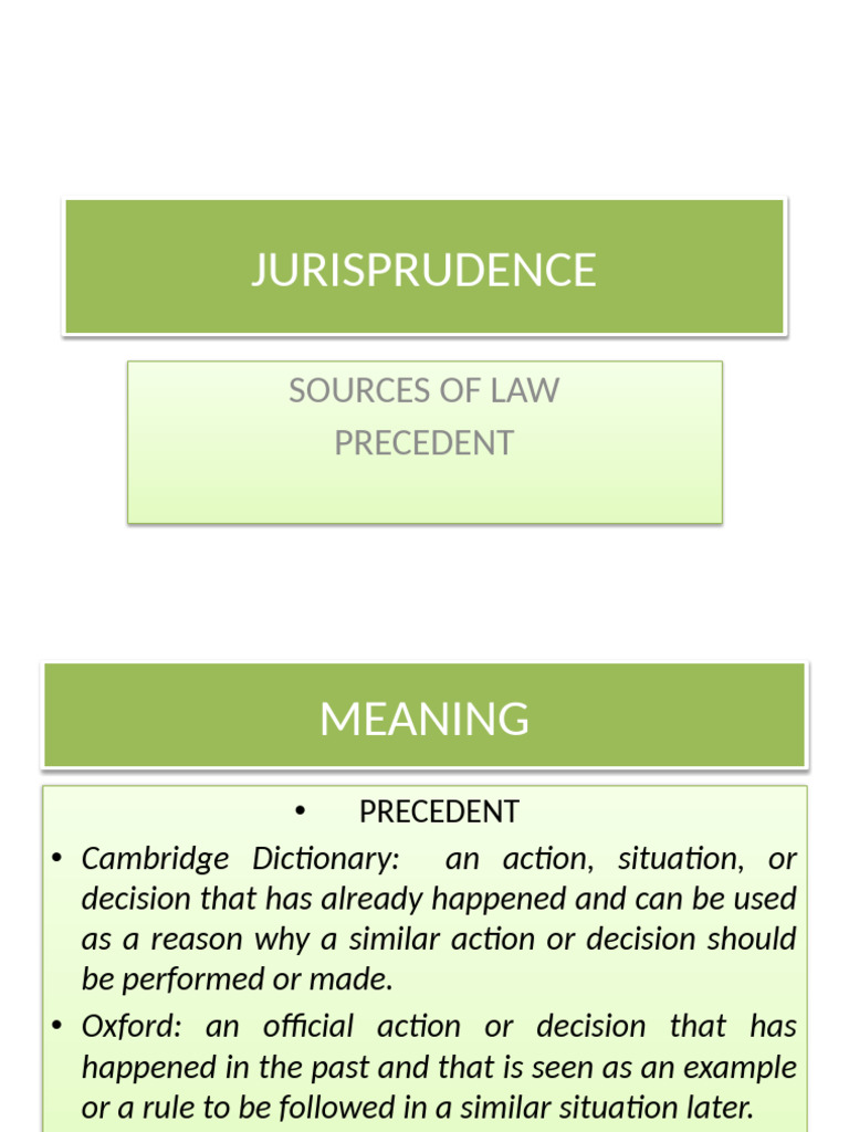 Sources PPT SJG | PDF | Precedent | Public Sphere