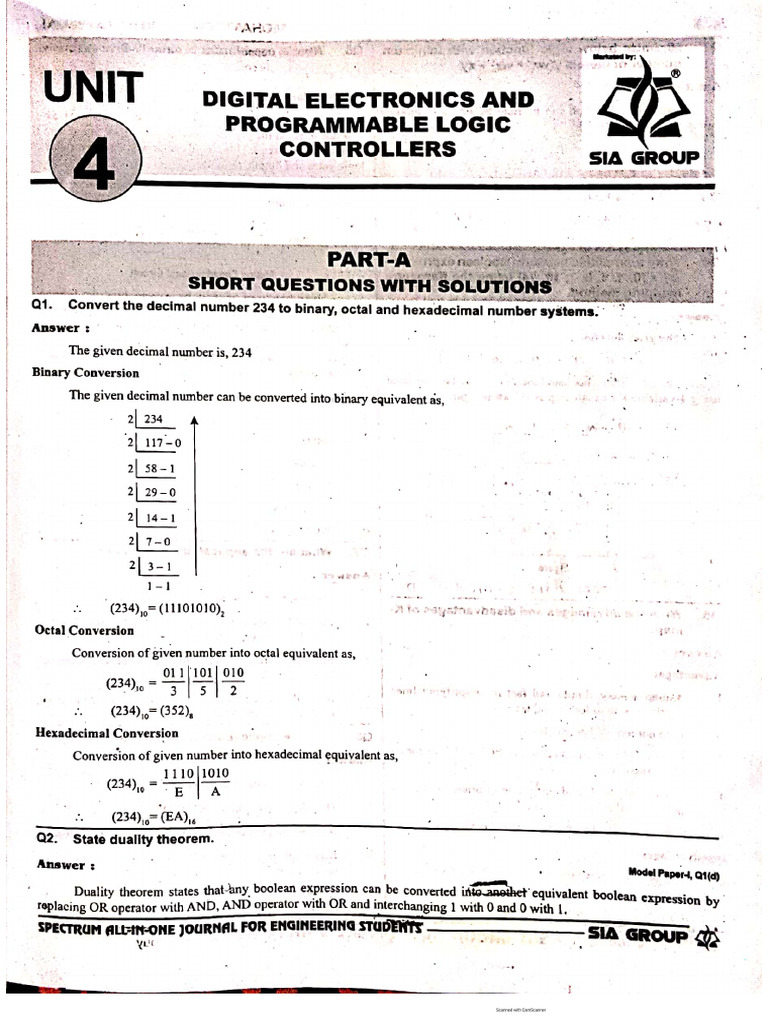 Mechatronics Unit4 All in One | PDF
