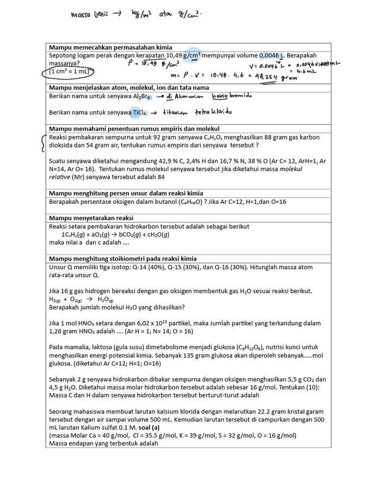 Soal Latihan UTS KIDAS 2024-1 LiT | PDF