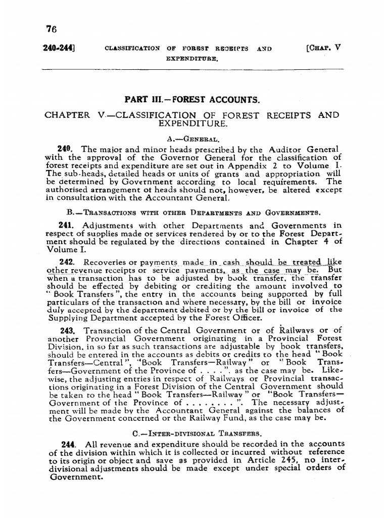 PC-16_OnlyRelevant_ACCOUNT CODE VOLUME - III | PDF