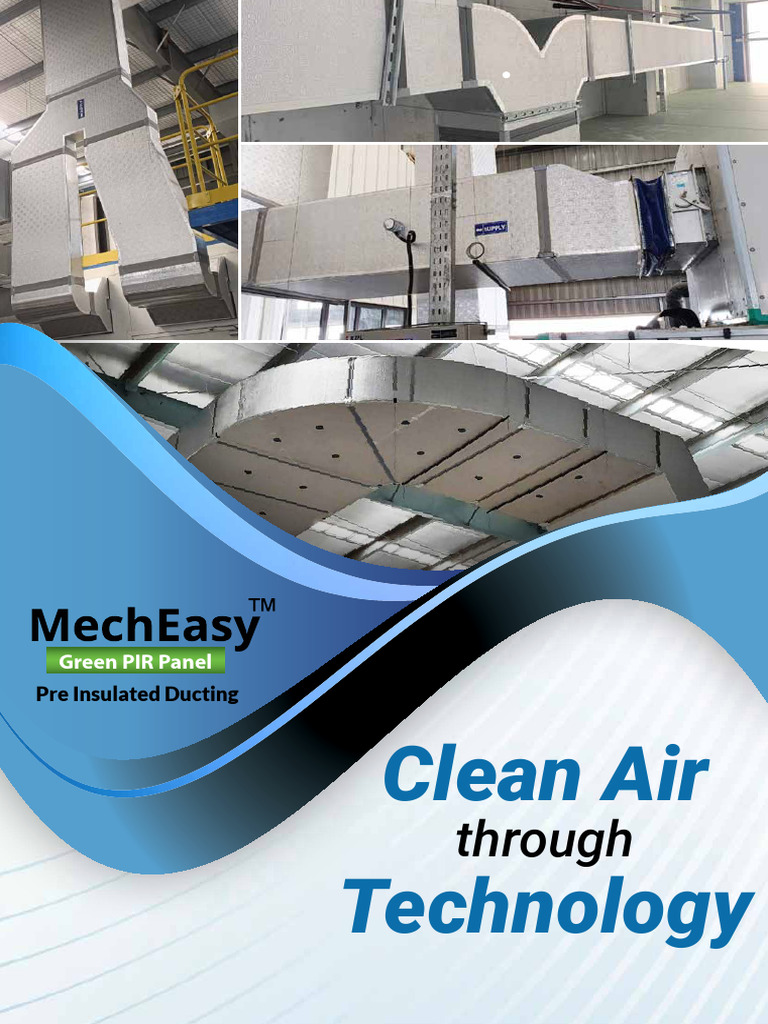 MechEasy Smart PIR Panel Overview | PDF | Duct (Flow) | Materials