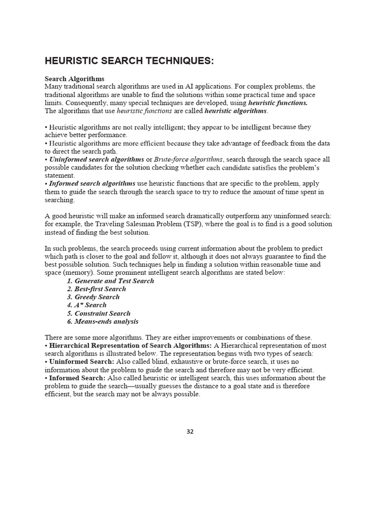 Heuristic Search Algorithms Guide | PDF | Algorithms | Applied Mathematics
