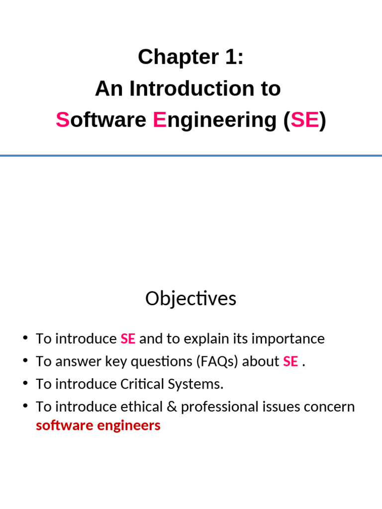 Ch1.Introduction | PDF | Software | Reliability Engineering Ch1.Introduction | PDF | Software | Reliability Engineering