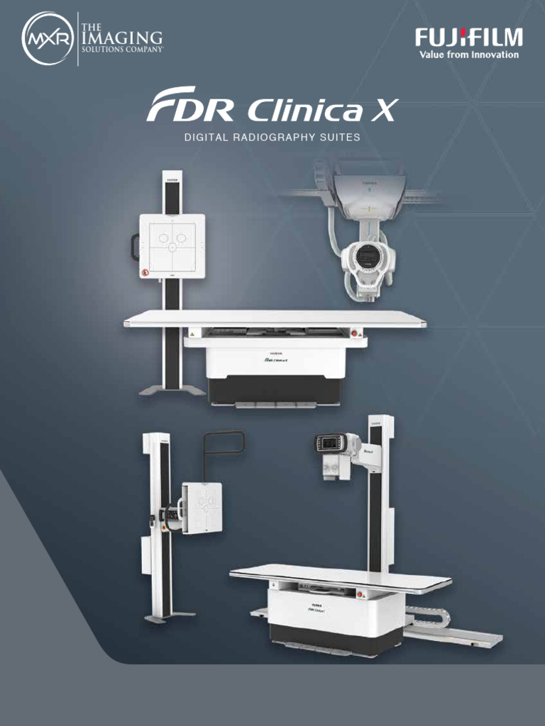 Fuji FDR Clinica X Brochure MXR DOC 0049863 B | PDF | Detector (Radio ...