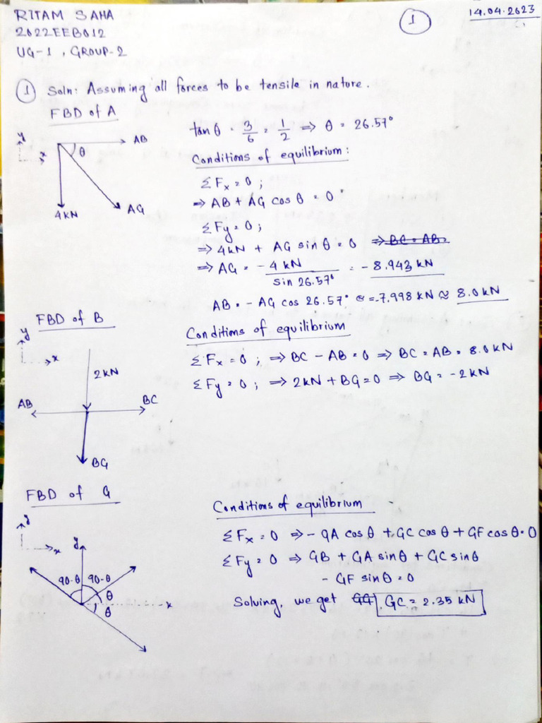 3 - Mechanics Assignment 3 | PDF