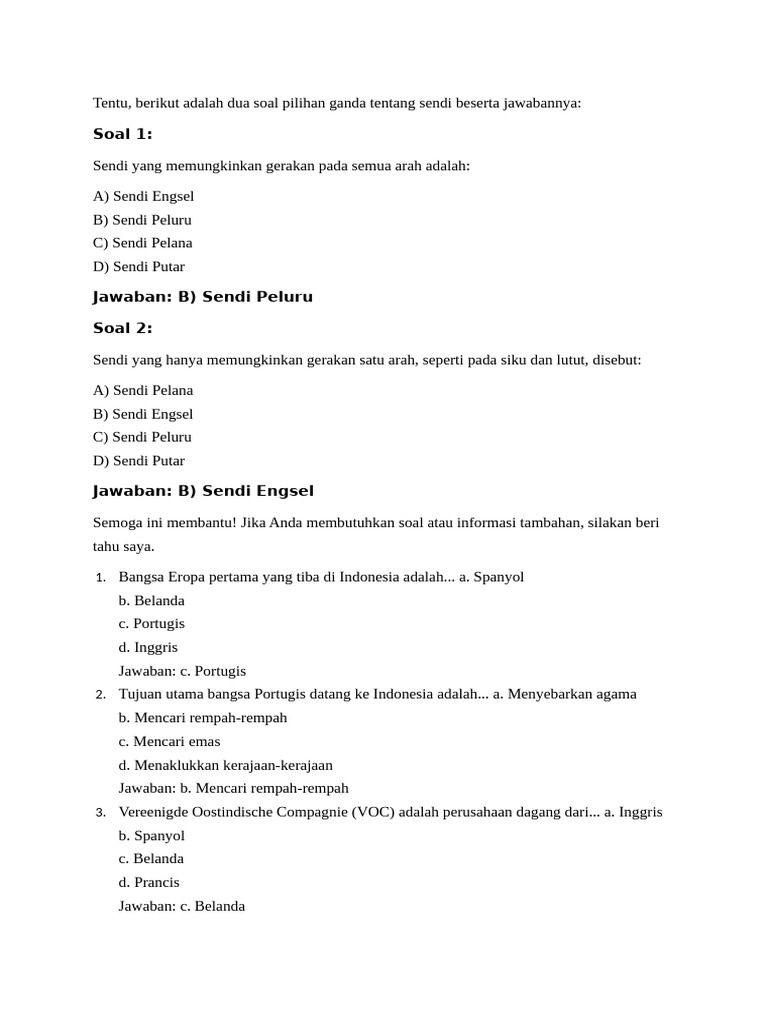 Tentu, berikut adalah 20 soal pilihan ganda beserta jawabannya mengenai ke_20240918_160837_0000 ...