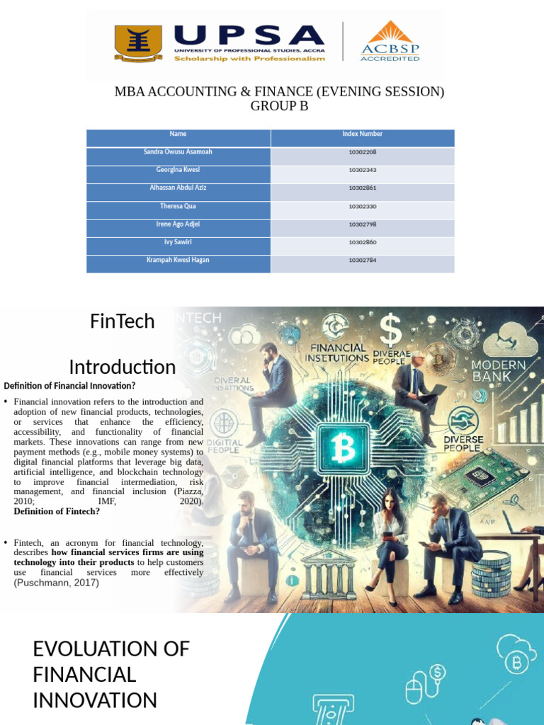 Fintech-Grp B Final | PDF | Banks | Artificial Intelligence