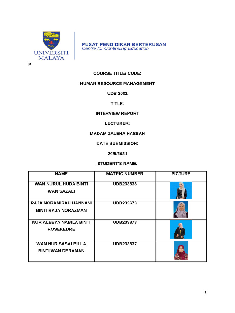 HRM Assignment | PDF | Human Resources | Employment