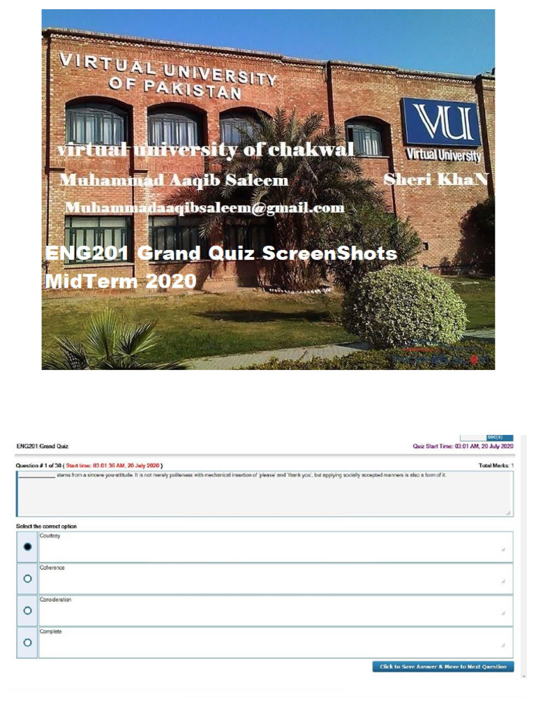 03m Eng201 Mid Mcqs | PDF