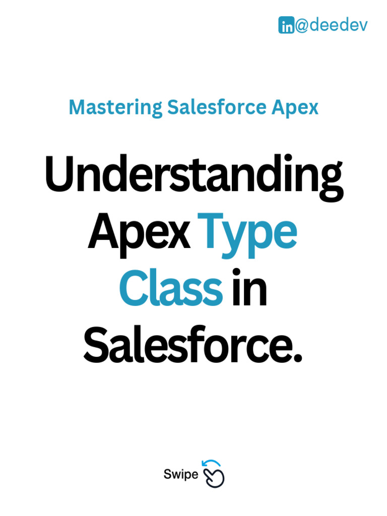 Understanding Apex Type Class in Salesforce | PDF