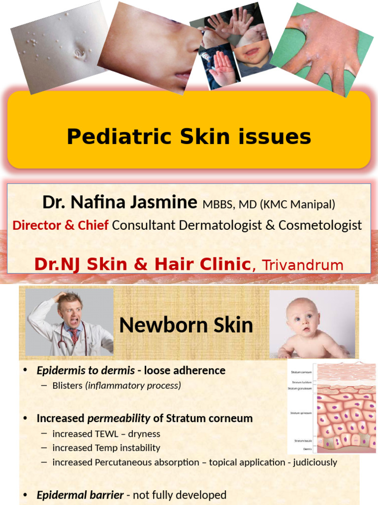Pediatric Dermatology: Common Skin Issues | PDF | Dermatitis ...
