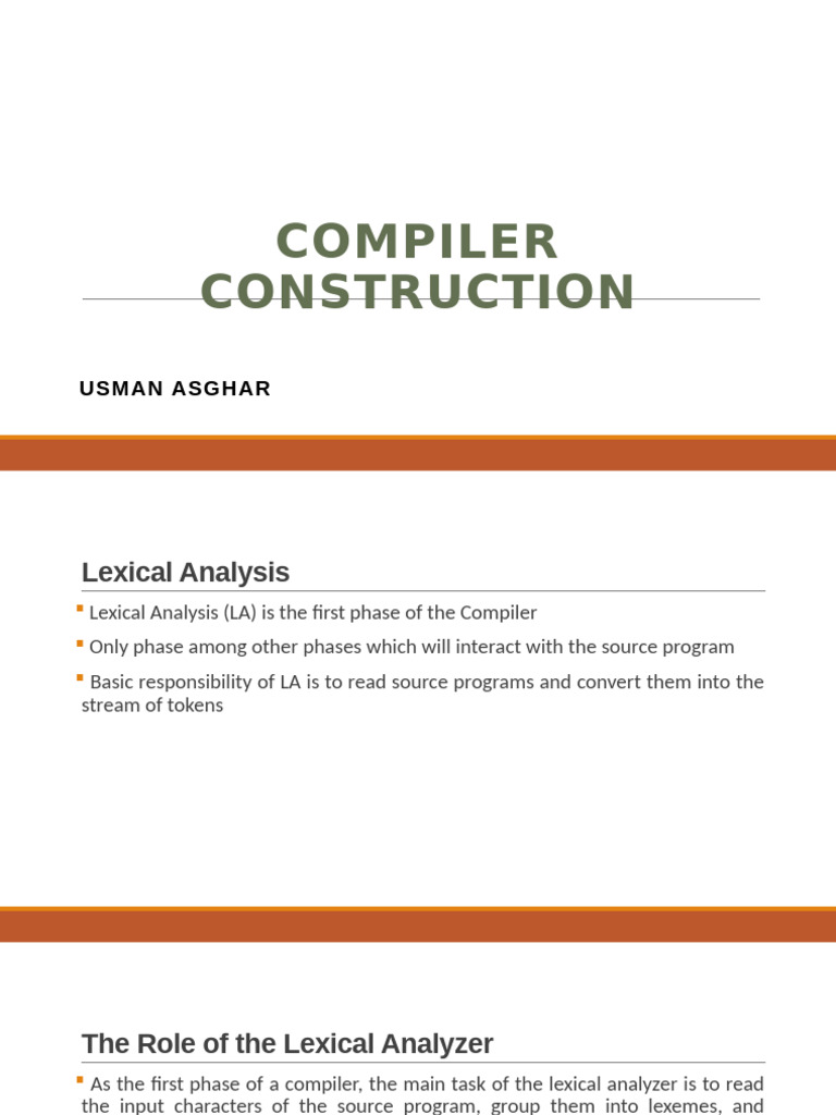 2. Lexical Analyzer | PDF | Parsing | Computing 2. Lexical Analyzer | PDF | Parsing | Computing