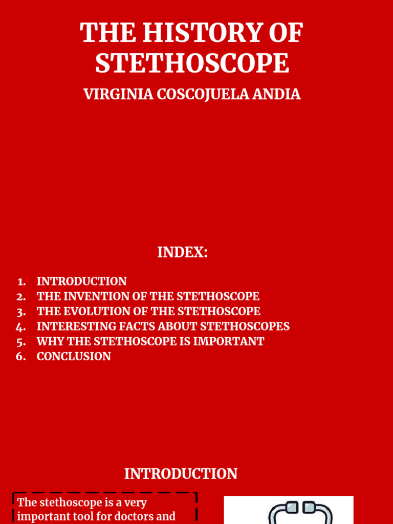 Introduction to the Stethoscope | PDF