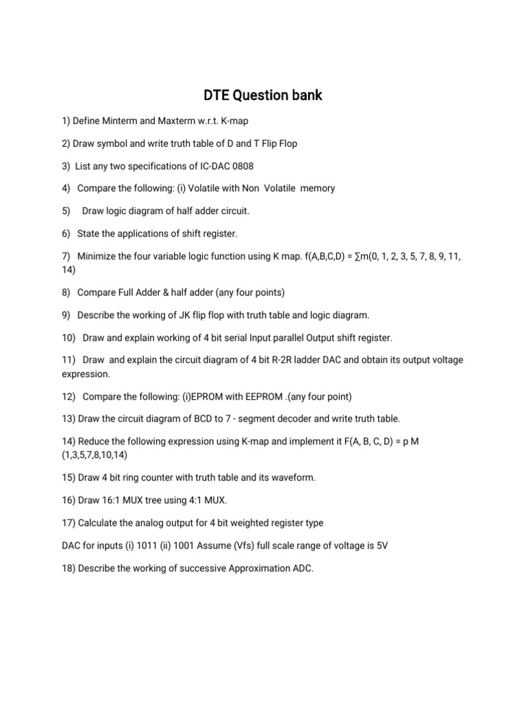 DTE QB CT 2 (24-25)9-11-2024 (2) | PDF