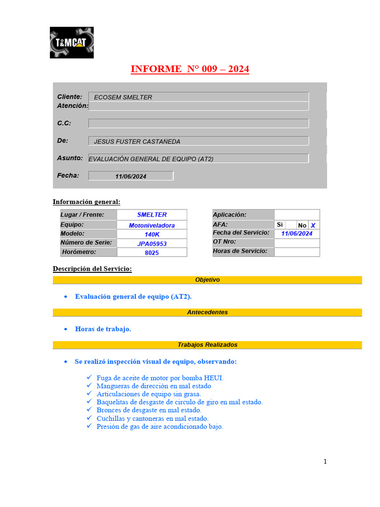 Informe de At2 de 140k | PDF | Ingeniería mecánica