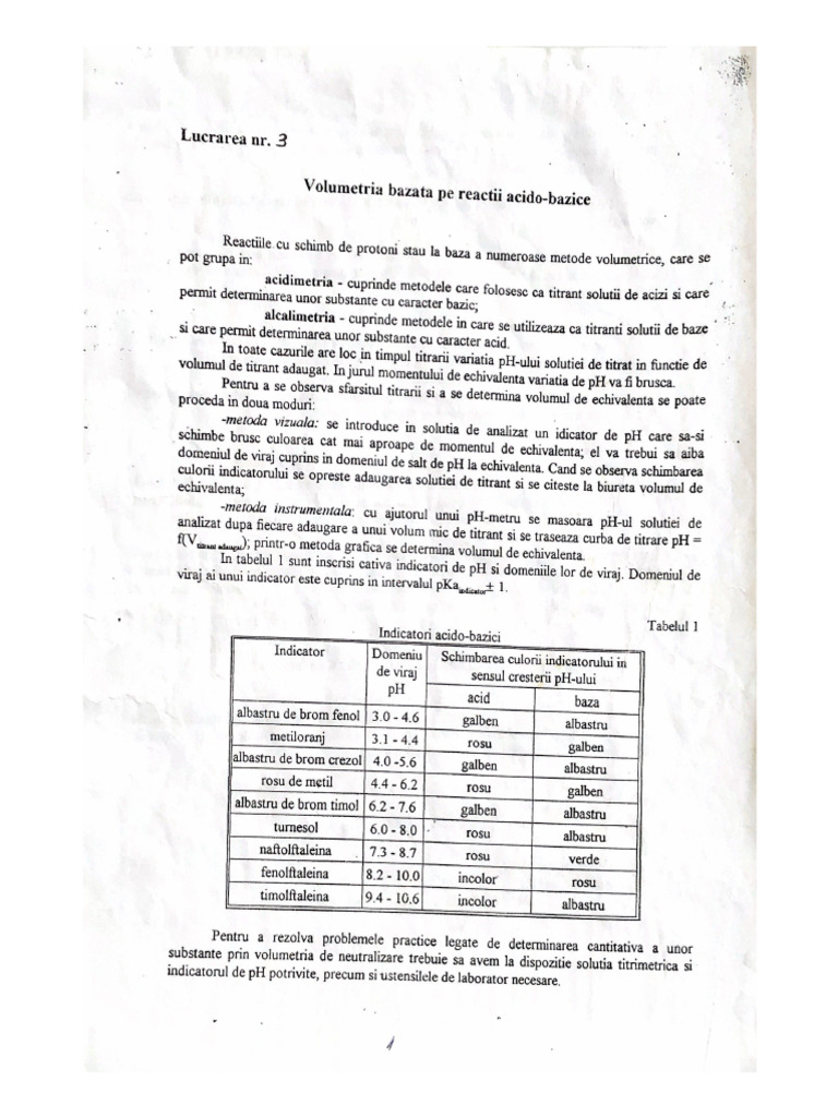 Lucrarea Nr. 3 | PDF