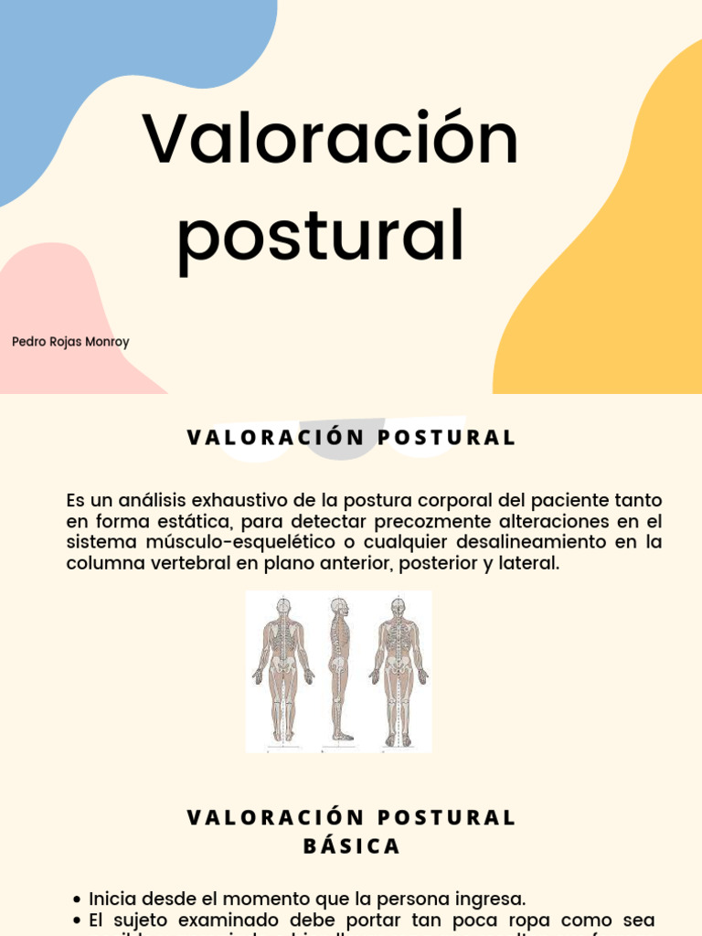 Valoración Postural | PDF