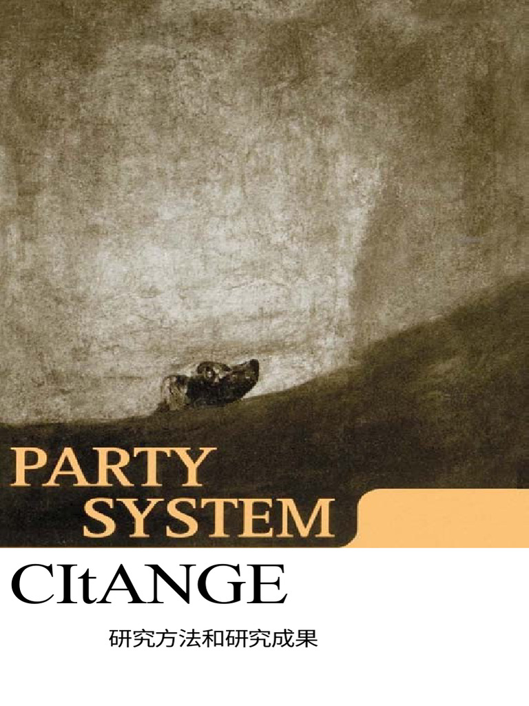 Party System Change Approaches and Interpretations ZH | PDF