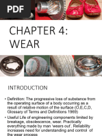 Types of Wear: Adhesive and Abrasive | PDF | Wear | Abrasive
